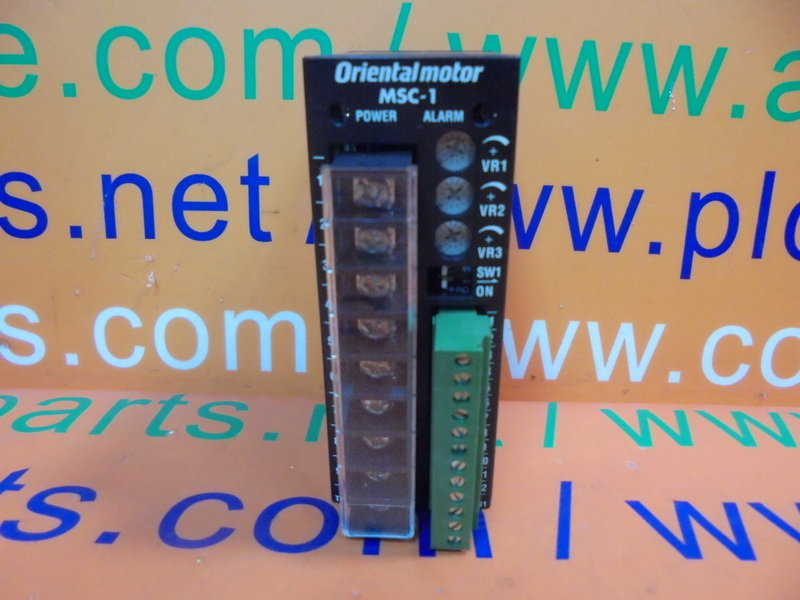 Orientalmotor MSC-1 speed contraller - PLC DCS SERVO Control MOTOR POWER SUPPLY IPC ROBOT